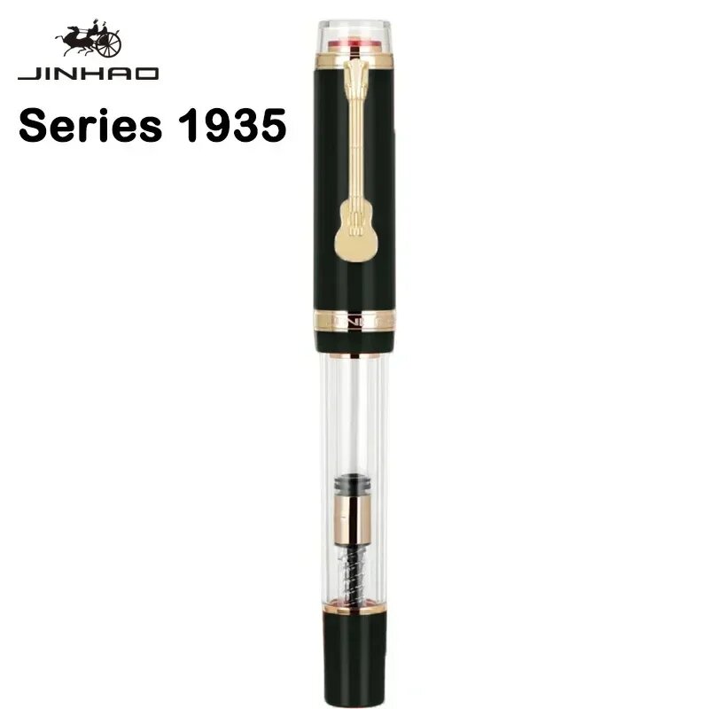 Перьевая ручка JINHAO 1935, черная, перо F (Sword Nib)