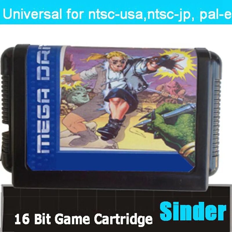 Comix Zone 16bit Sega Mega Drive, US SHELL, US LABEL — фото 1