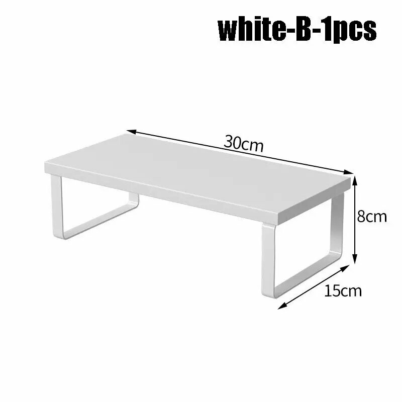 Белая подставка для монитора White-B-1pcs