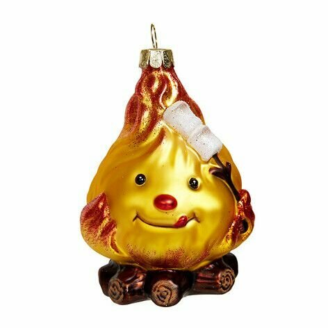 Игрушка на елку Костерок 9см