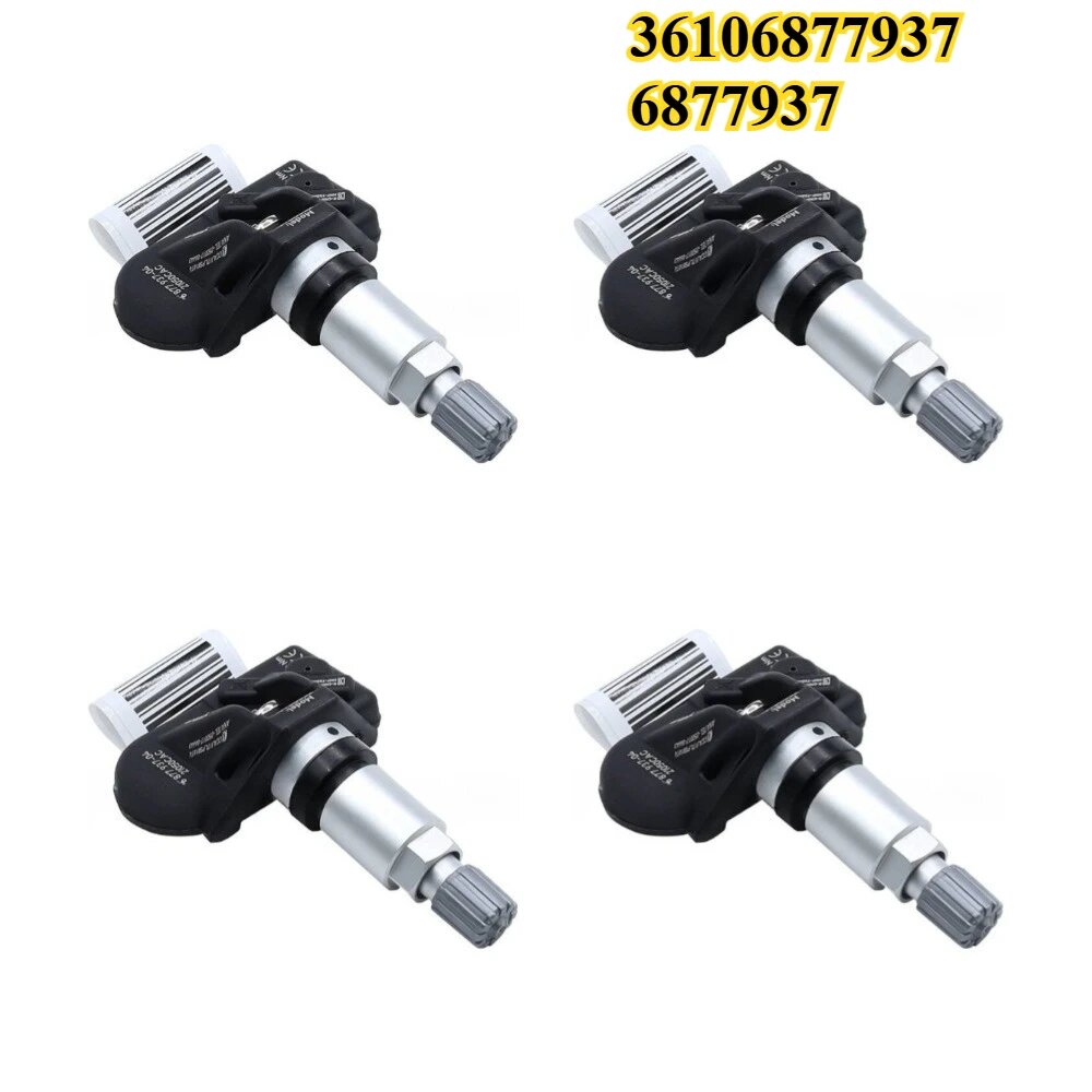 4x 433 МГц TPMS датчик контроля давления в шинах 36106877937 6877937 для BMW 2 3 4 5 7 8 серии X3 X4 X5 X6 X7 Z4 Toyota Supra A90