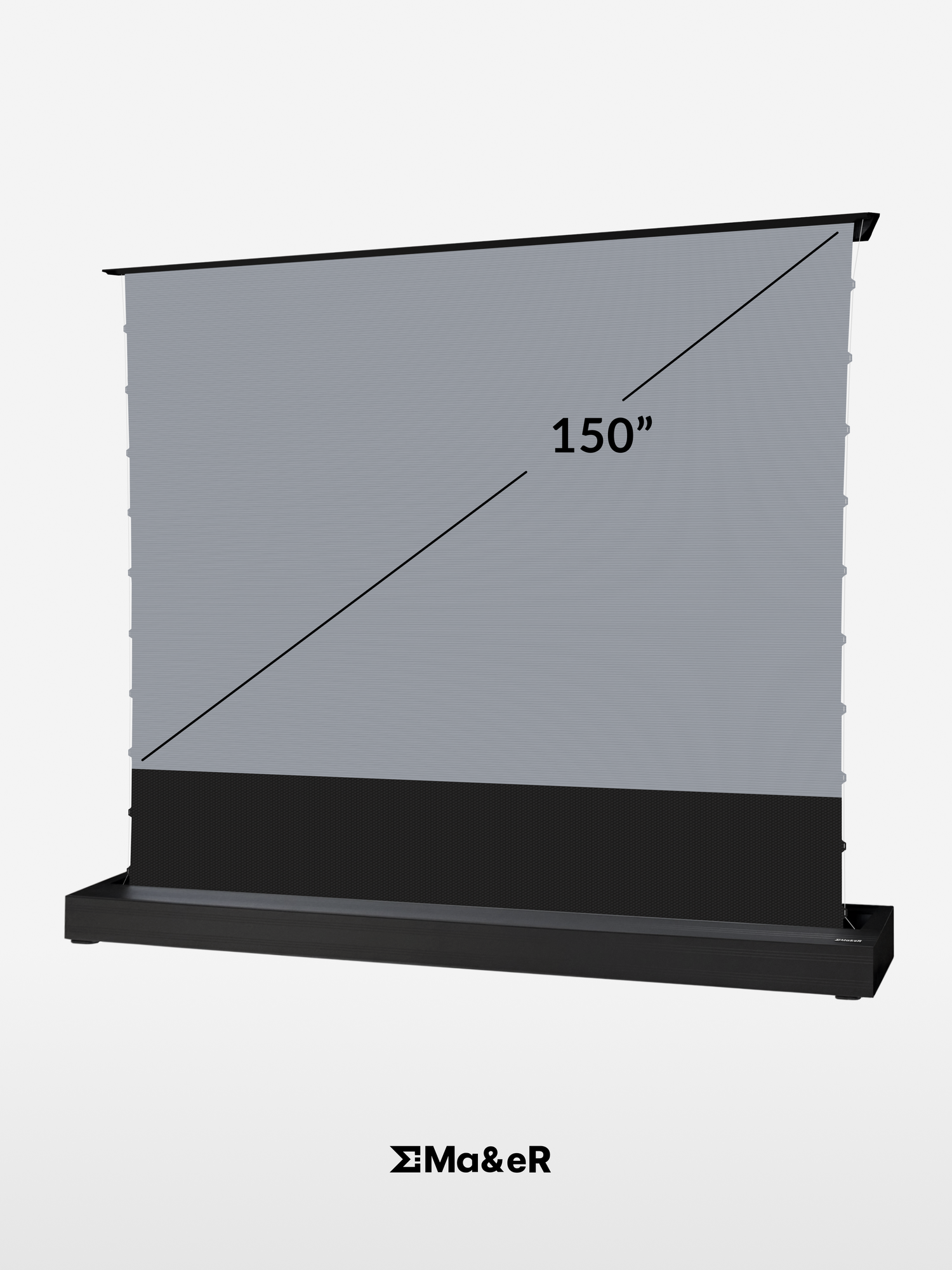 ALR T-Prism UST 150" 16:9 Экран моторизированный напольный для проекторов