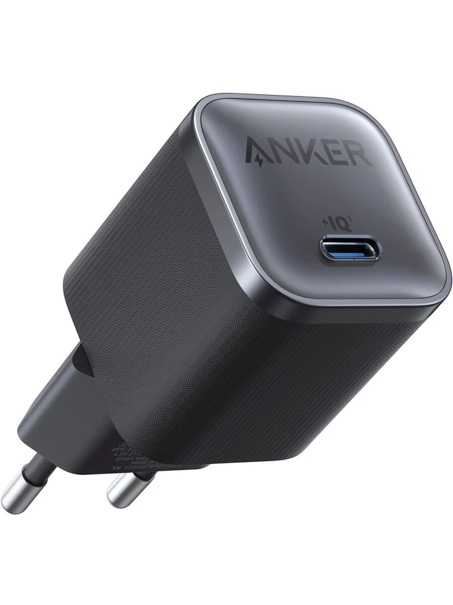 Сетевое зар./устр. Anker Nano 45W 3A+2.25A (PD) универсальное черный (A2692L11) Travel charger Anker Nano 45W 3A+2.25A (PD) универсальное black (A2692L11)