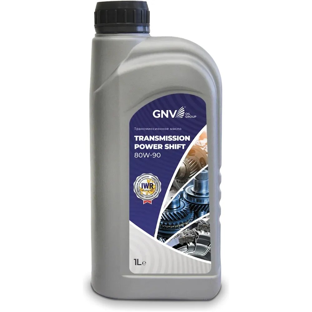 Трансмиссионное масло GNV Transmission Power Shift 80W-90 GL-4/GL-5 синтетическое для механических коробок передач