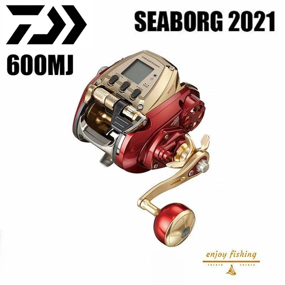 DAIWA 2021 SEABORG 600MJ Электрический Рыболовная катушка Для правшей Рыболовные снасти