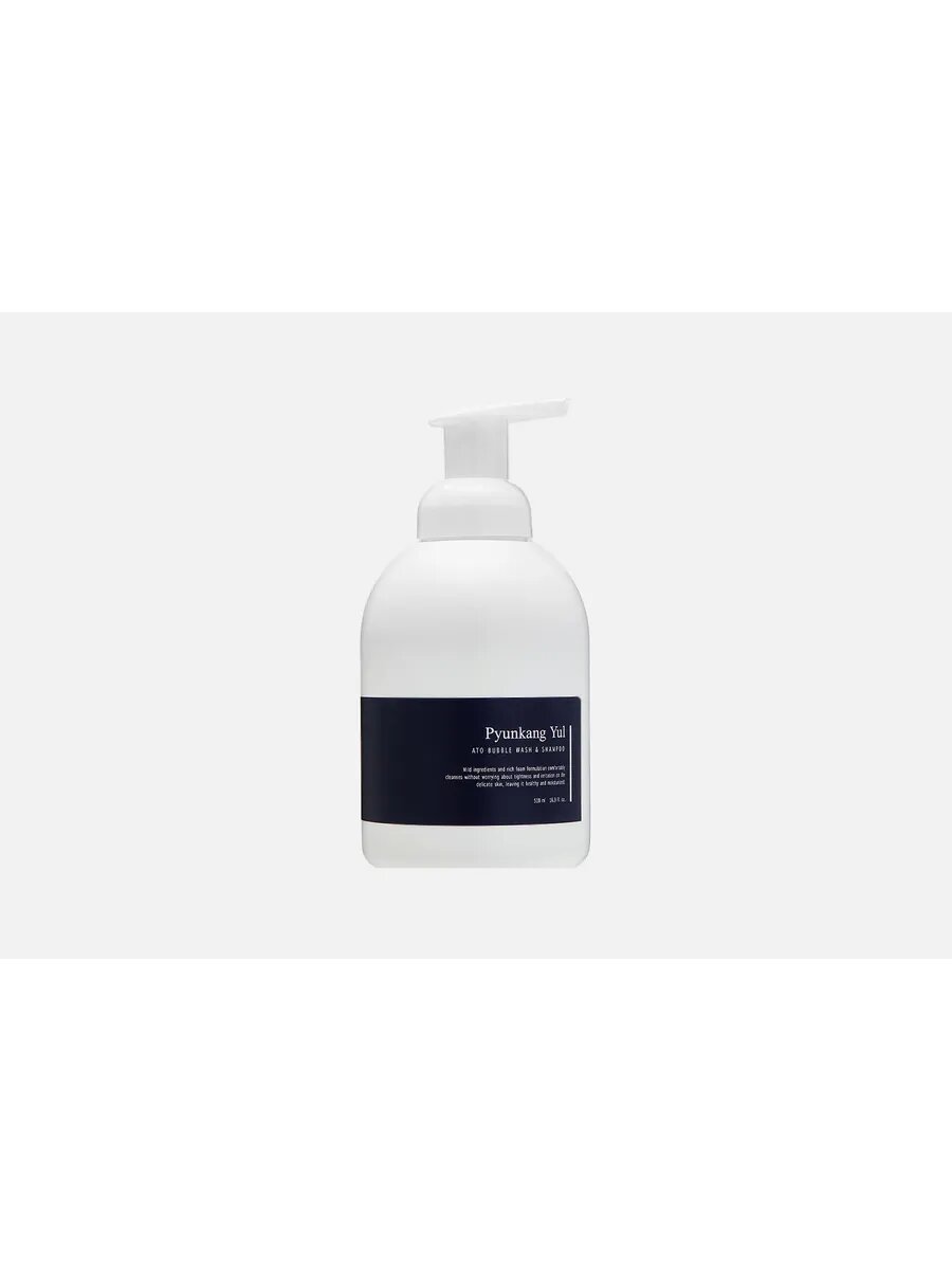 Пенка-шампунь для очищения волос и тела PYUNKANG YUL ATO Bubble Wash&Shampoo 500 мл