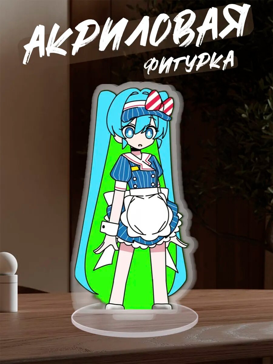 Акриловая фигурка Hatsune Miku японская виртуальная певица
