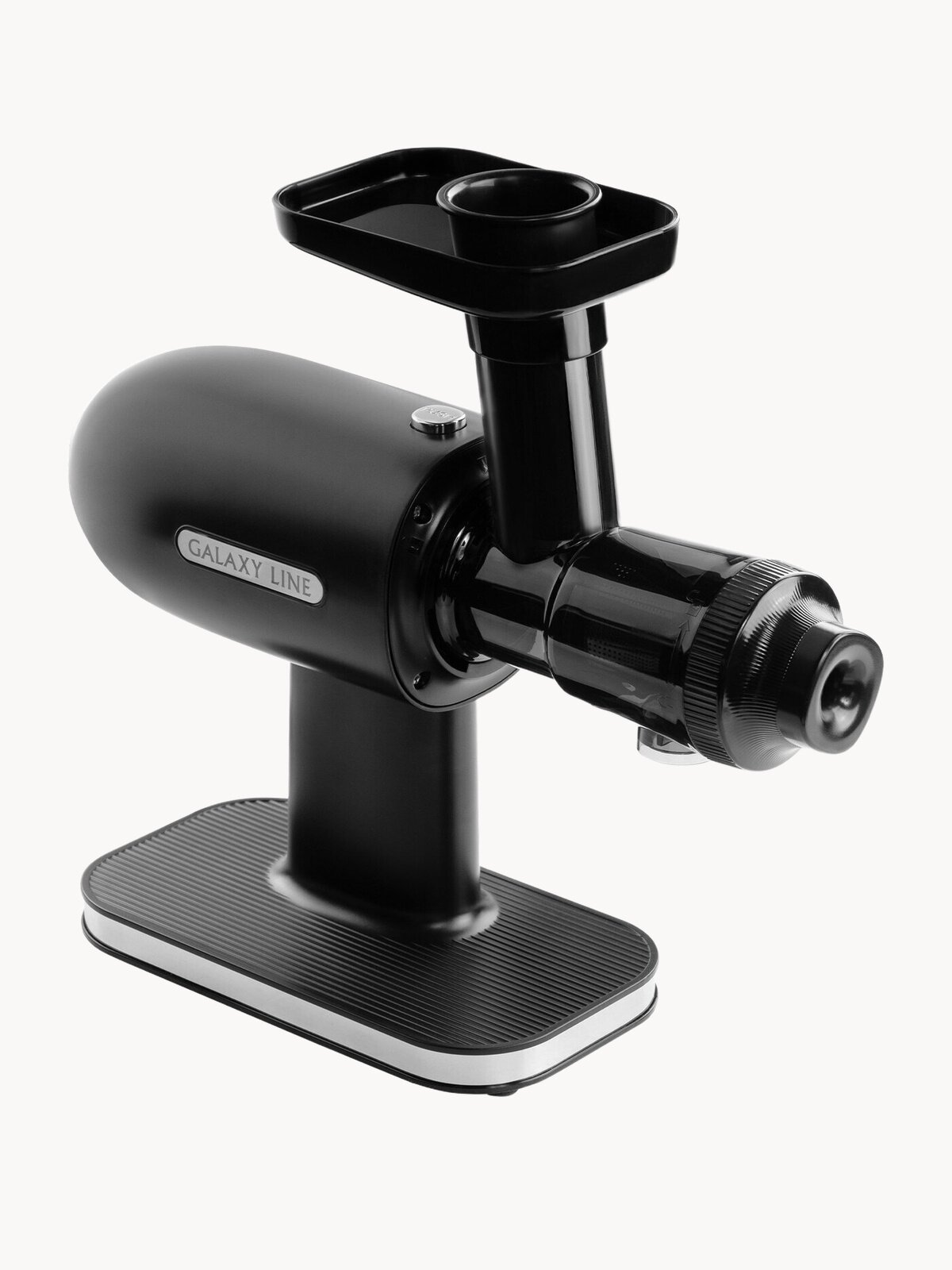 Шнековая соковыжималка GALAXY LINE GL0813, 200Вт, черная, прорезиненные ножки