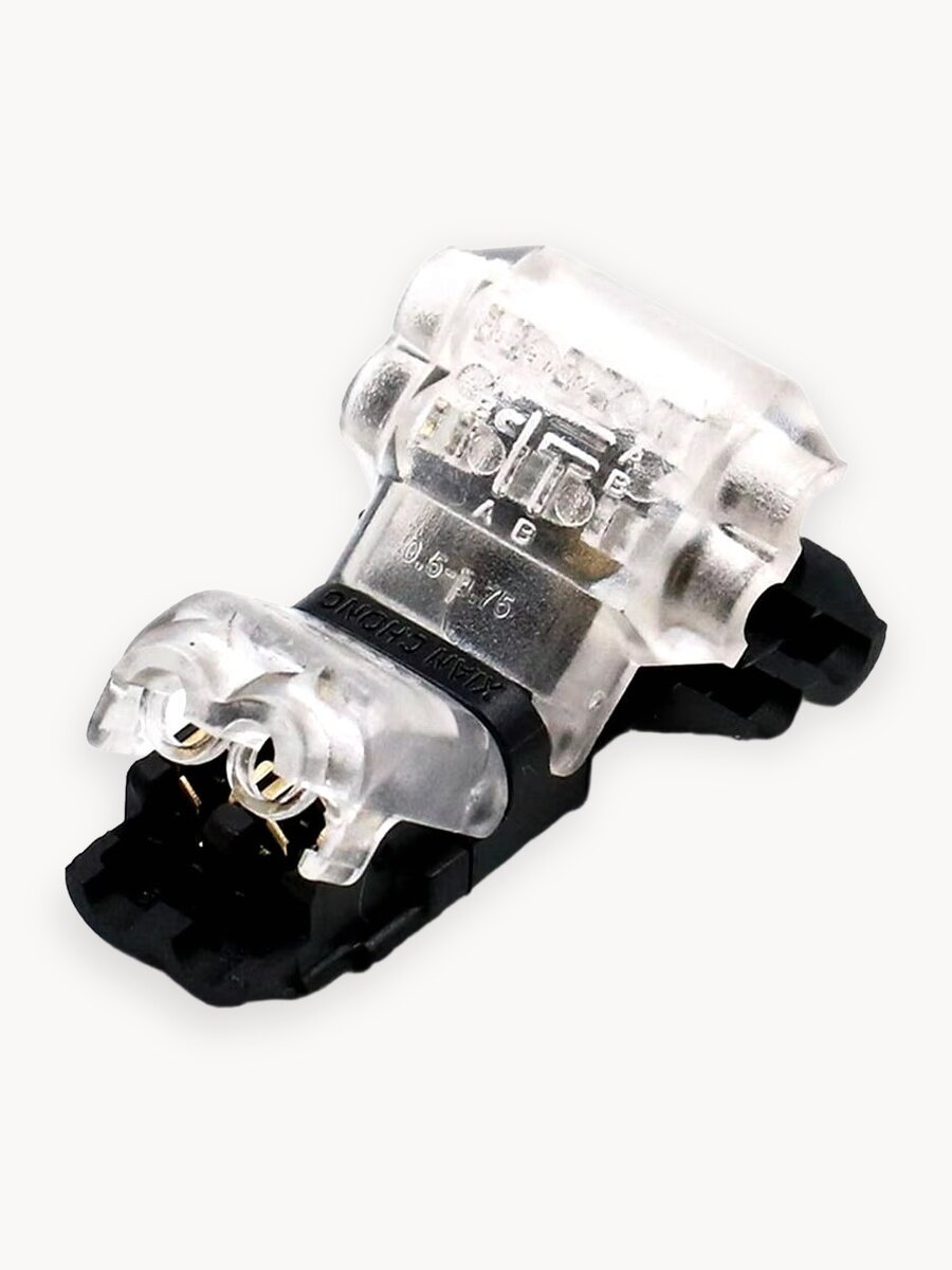 Т-образные быстрозажимные соединительные клеммы для проводов 10 штук многоразовые