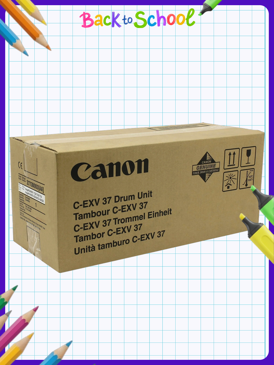 Фотобарабан CANON C-EXV 37 Black (2773B003) PI