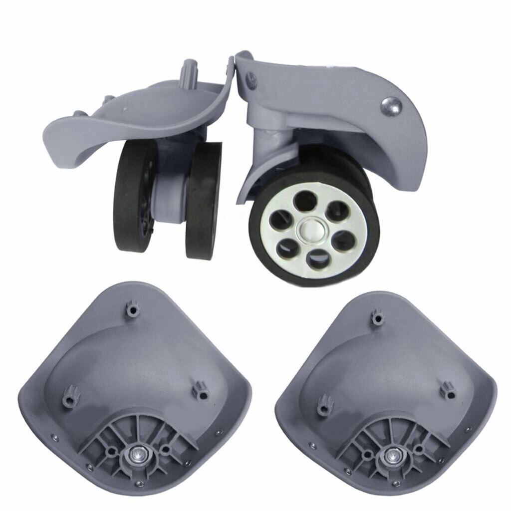 Универсальное колесо для тележки A79-светло-серое-маленькое