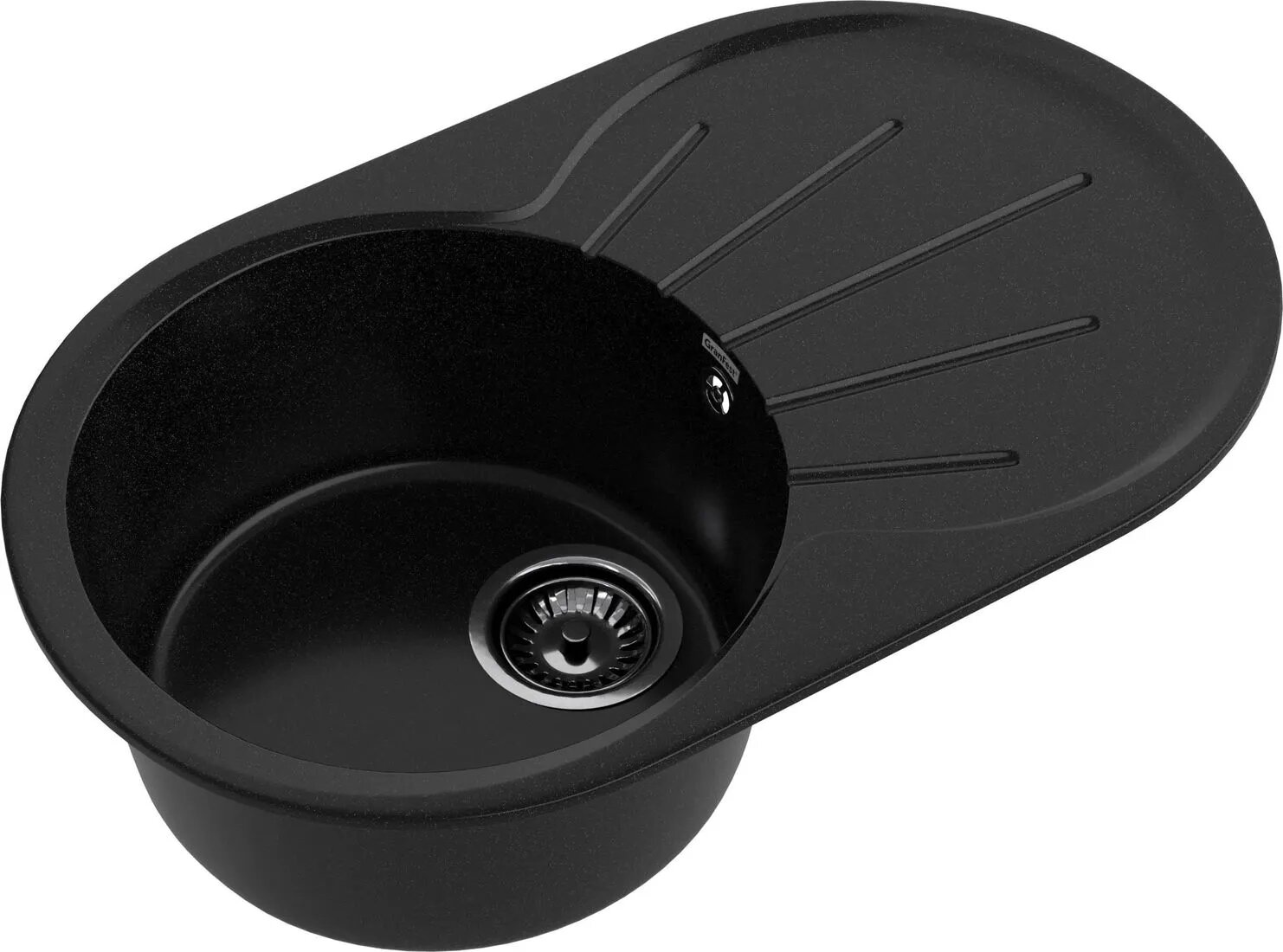 Мойка для кухни GranFest Rondo 50 см R-750L черный