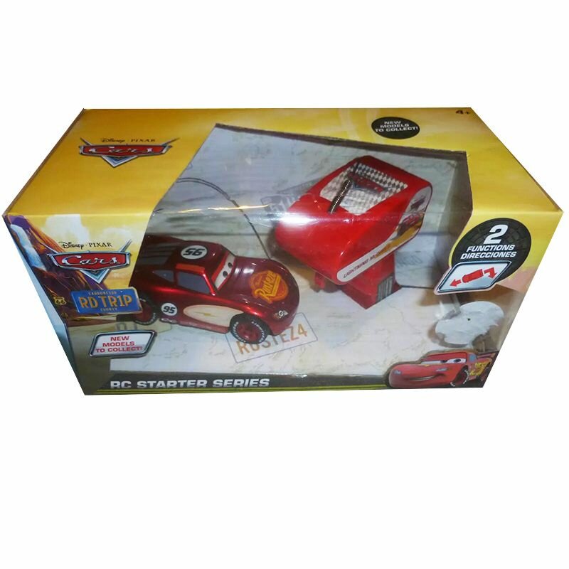 Disney Pixar Cars RC Starter Champion Series / Набор Для Коллекции Детских Игрушечных Машинок С Дистанционным Управлением, Подходит Для Детей От 5 Лет И Старше, Дисней