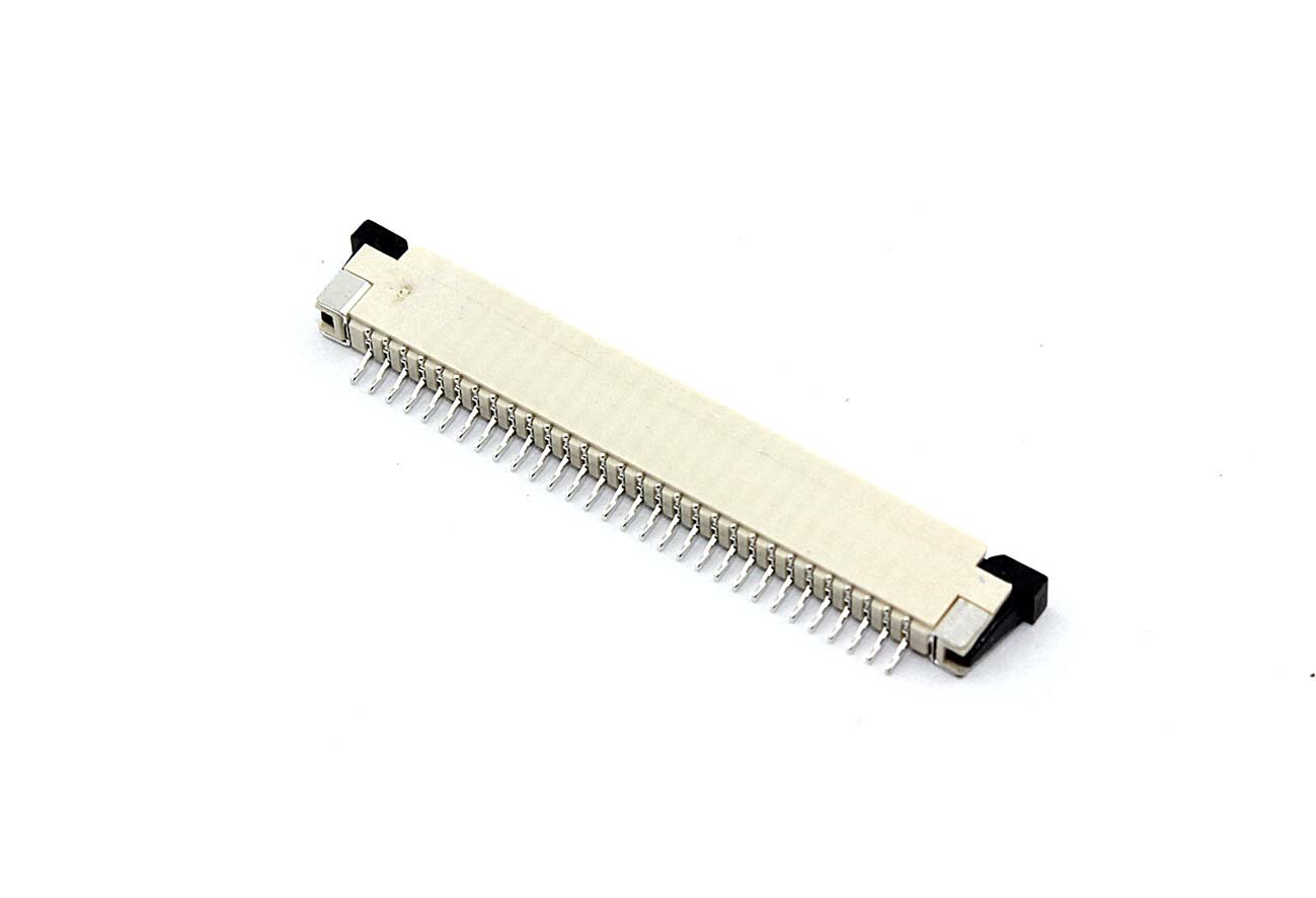 Разъем FPC Half Coverage Top Contact 1.0K-BS-30PWB 30 pin высота 2мм шаг 1мм