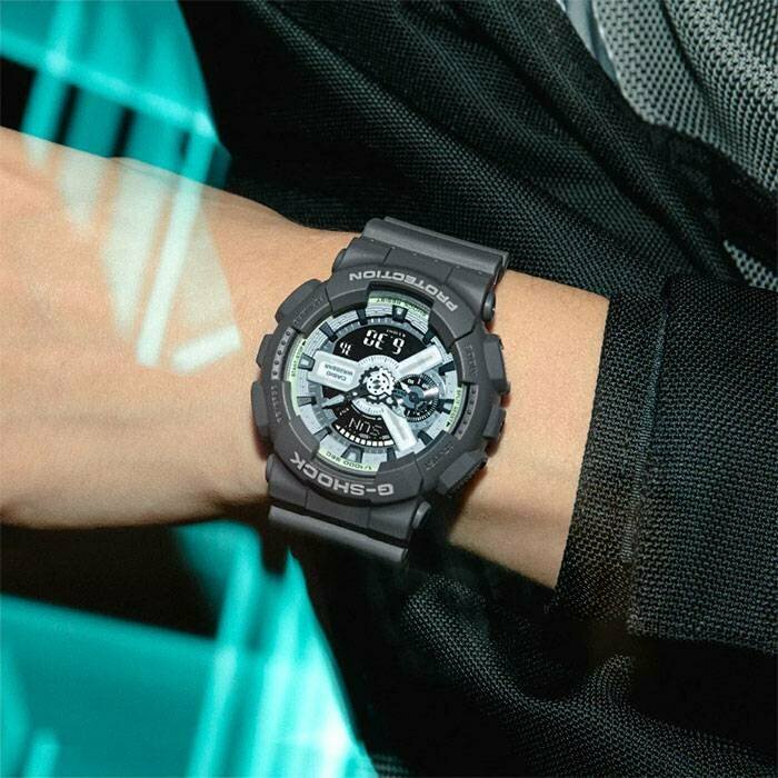 Наручные часы CASIO, белый, черный, серый — фото 1