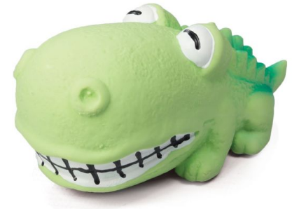 Triol Игрушка "Зубастик" с пищалкой, для собак, латекс, 9,5 см