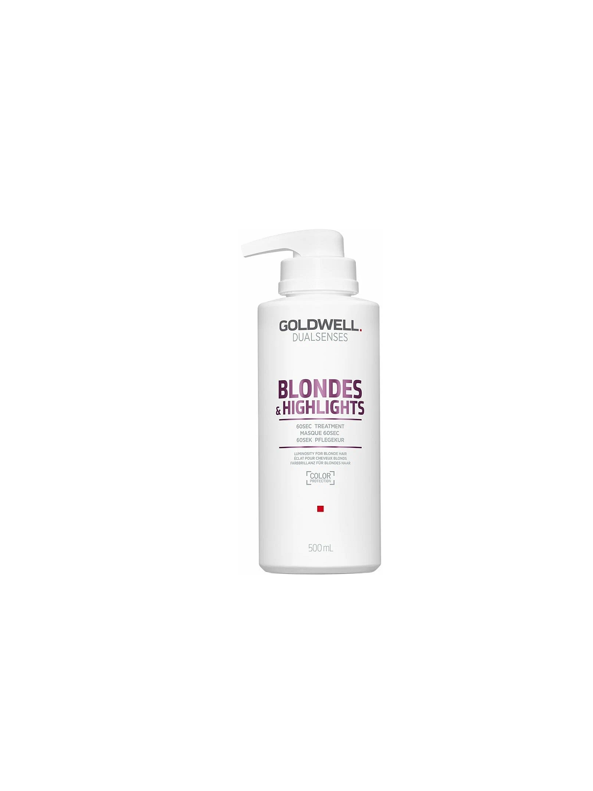 Goldwell Dualsenses Blondes & Highlights 60Sec Treatment - Маска для осветленных и мелированных волос 500 мл