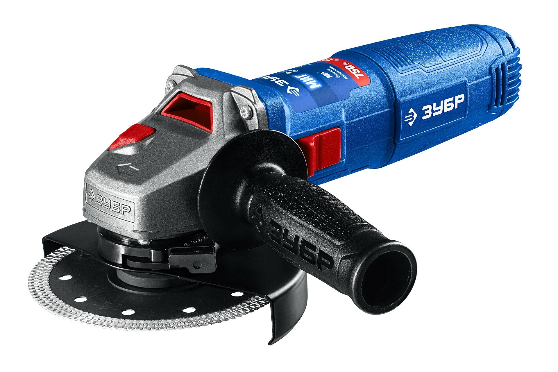 ЗУБР Компакт, 750 Вт, d125 мм, УШМ, фланец ″МИГ″, Профессионал (УШМ-П125-755)