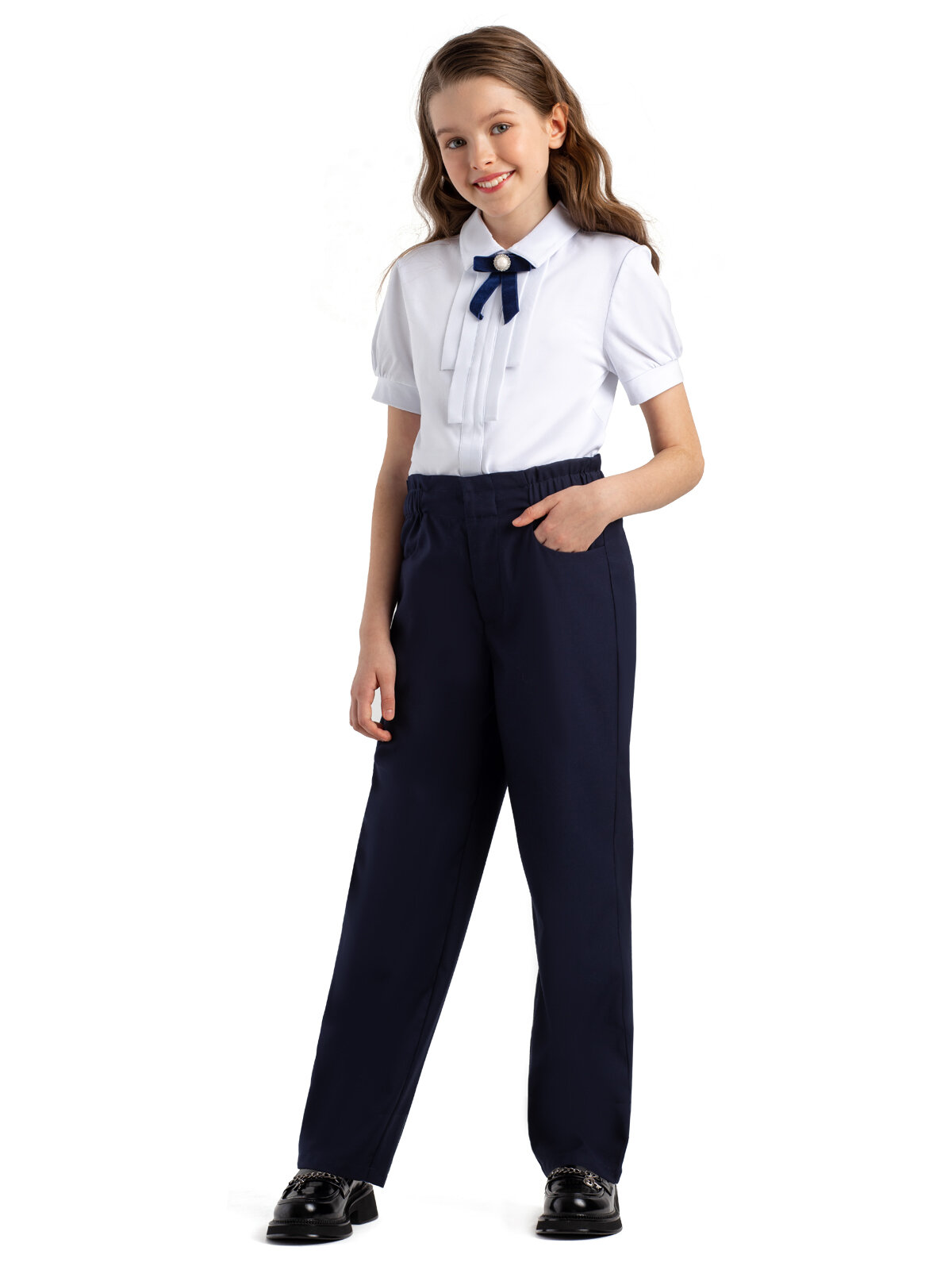 Брюки школьные