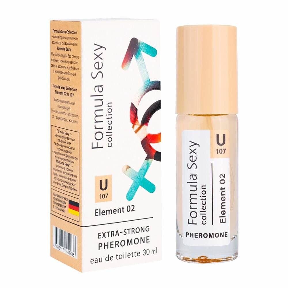 Formula Sexy Element 02 U107 (Формула Секси Элемент 02 U107)-30 мл