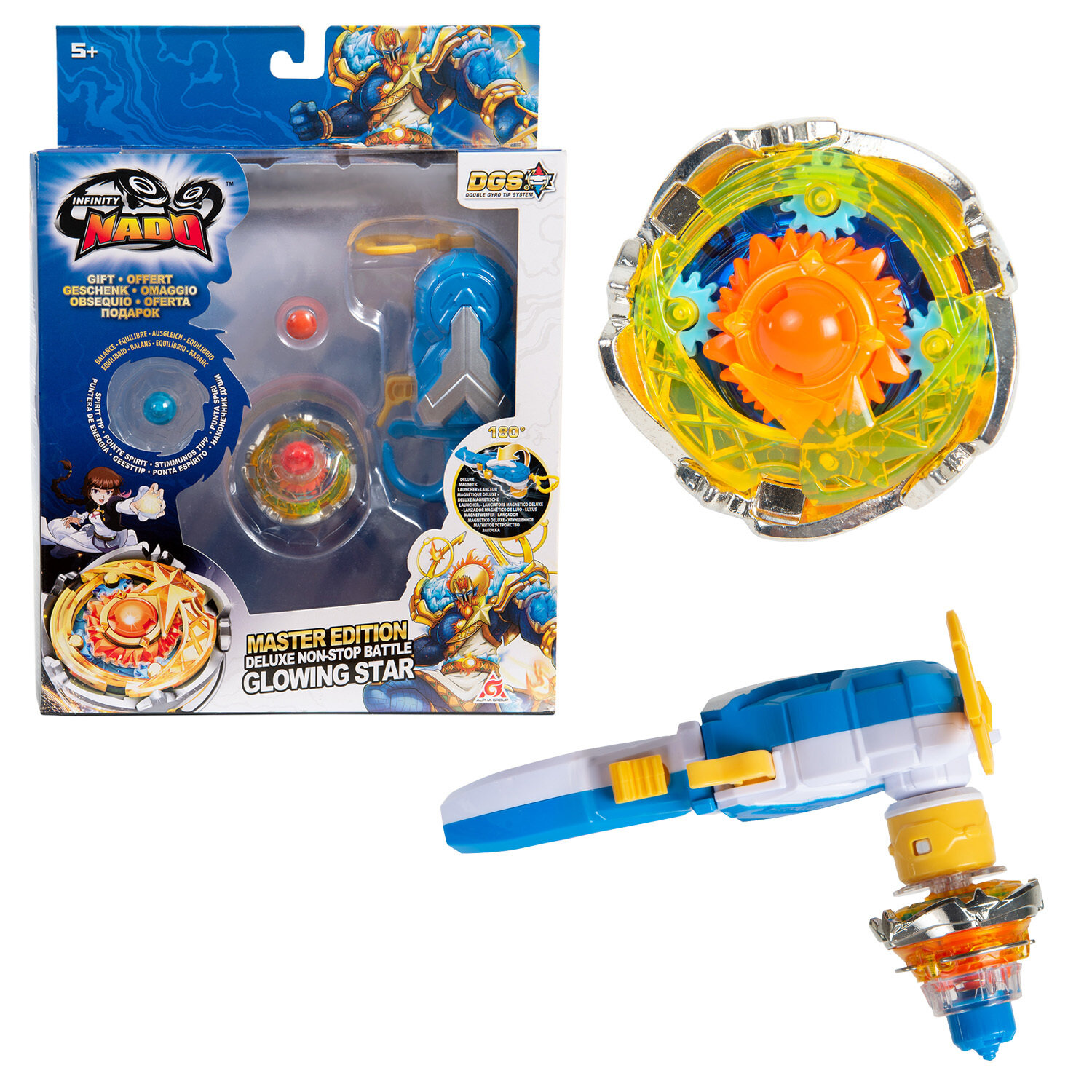 "Инфинити Надо" Волчок Мастер, "Glowing Star". Infinity Nado