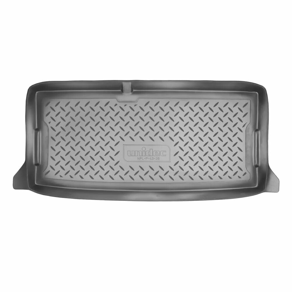 Коврик в багажник (полиуретан) для Kia Picanto BA 2007- HB-хэтчбек 2007-2011 NPL-P-43-26