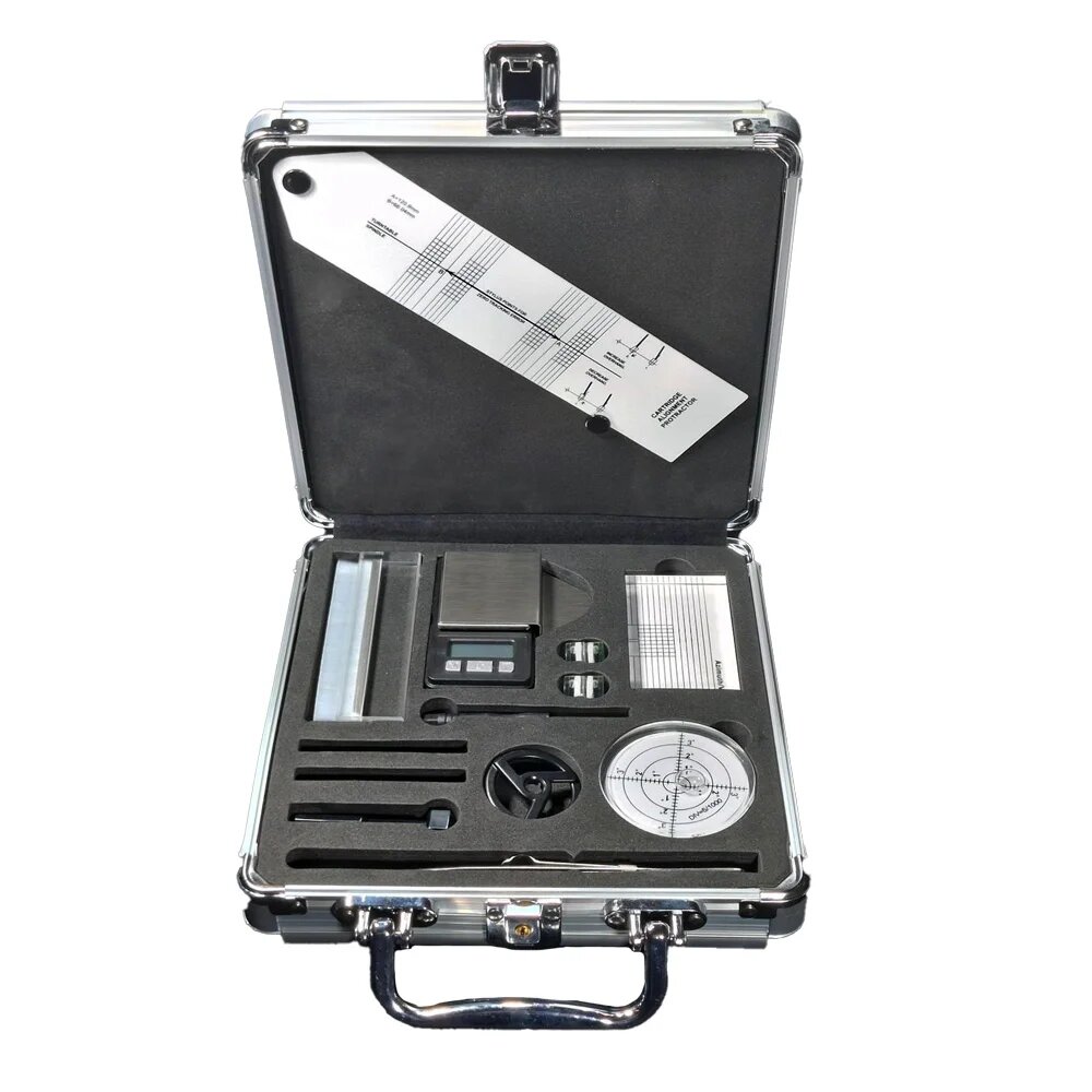 Набор аксессуаров Premiera PK-109 для настройки винилового проигрывателя, silver