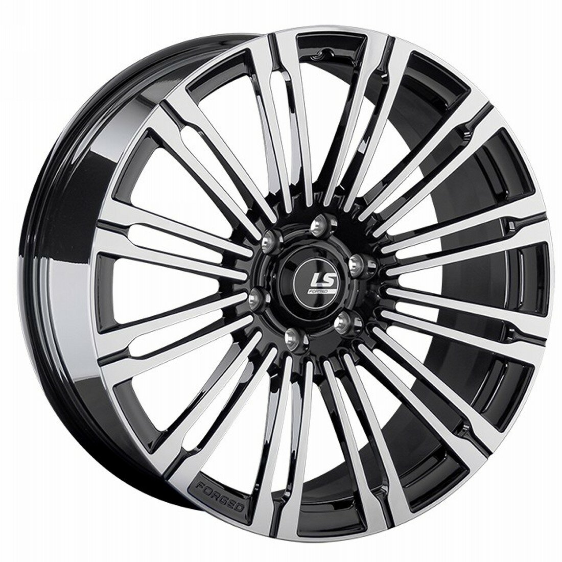 Колесный диск LS Forged LS FG18 8,5x19 6x139,7 ET36 100,1 BKF кованый для автомобиля