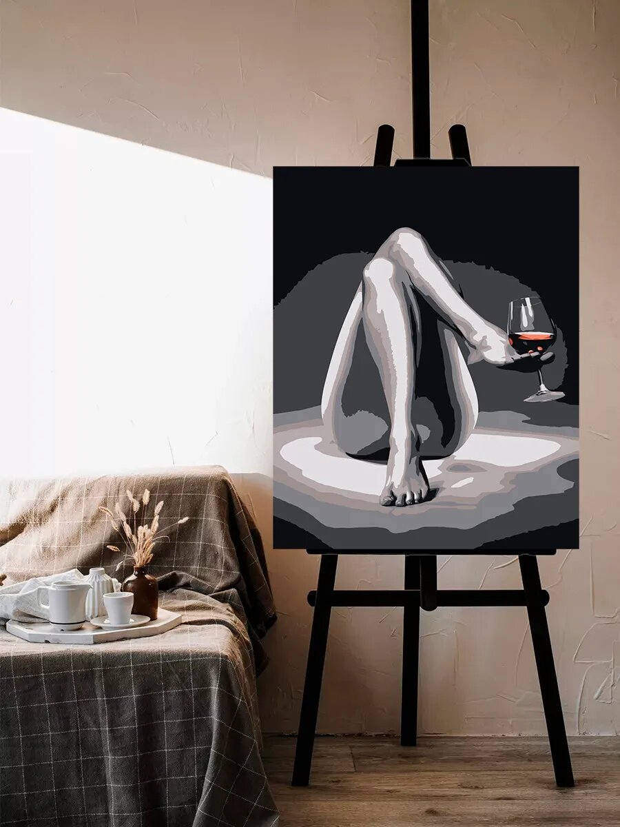 Картина по номерам Ноги