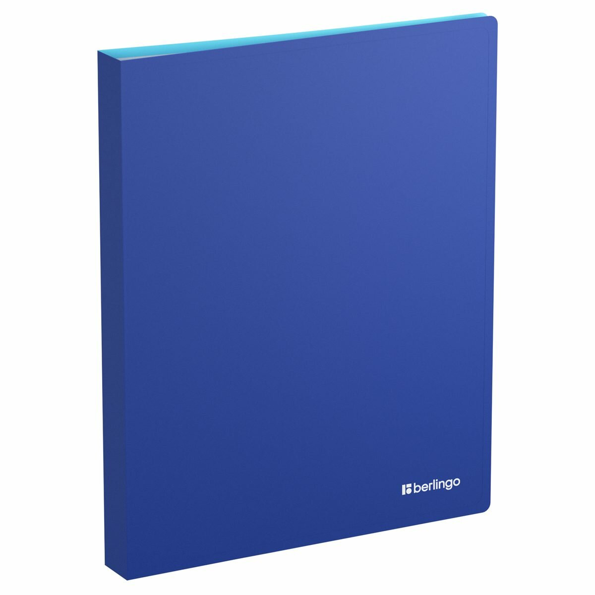 Папка файловая 60 вкладышей Berlingo Soft Touch Pro (А4, пластик, 30мм, 700мкм, с внутр. карманом) синяя (DB4_60932)