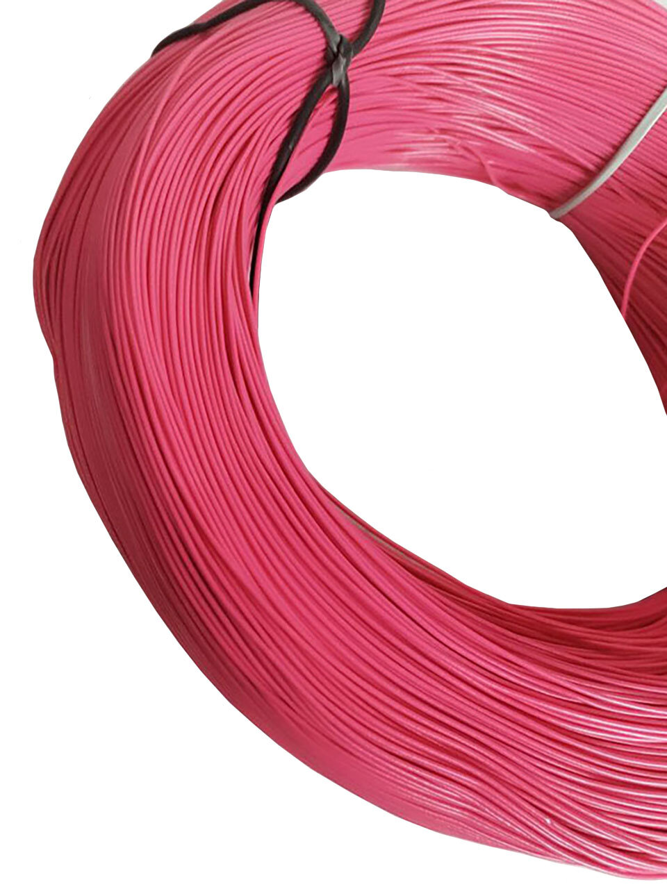 Провод медный монтажный мгшв, сечение 0,12 мм2, длина 20 метров, розовый