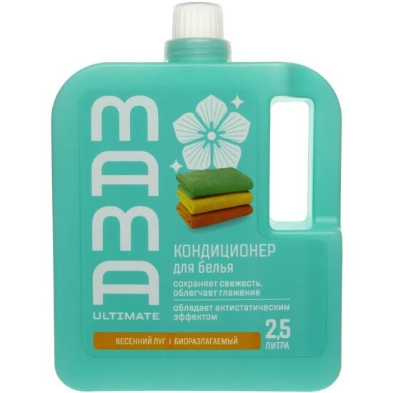 Кондиционер-ополаскиватель для белья Mama Ultimate Весенний луг 2.5 л