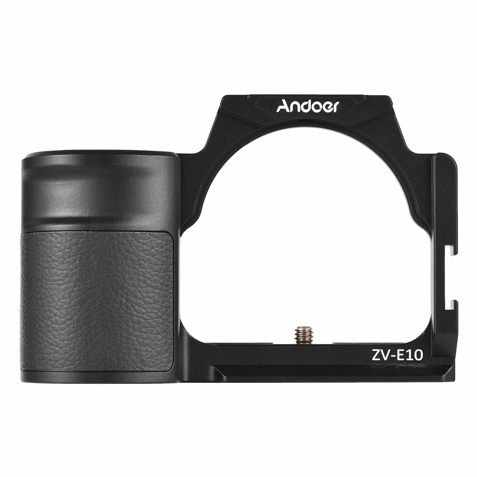 Алюминиевая клетка для камеры Sony ZV-E10 с креплениями для холодного башмака, резьба 1/4 дюйма, многофункциональная видеоклетка для камеры Sony Vlog, прочный алюминиевый сплав