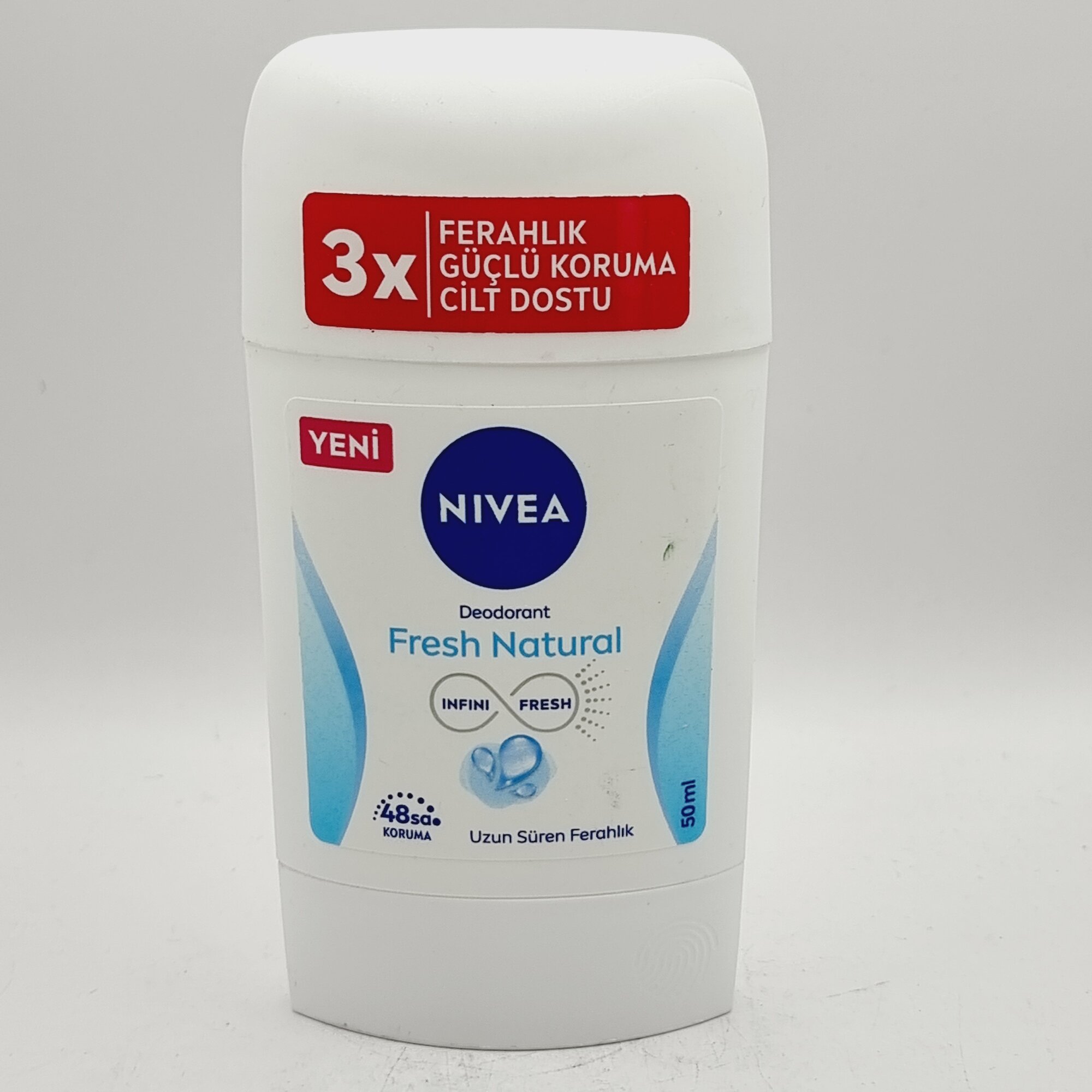 NIVEA дезодорант стик женский Fresh Natural 50 мл (Германия)