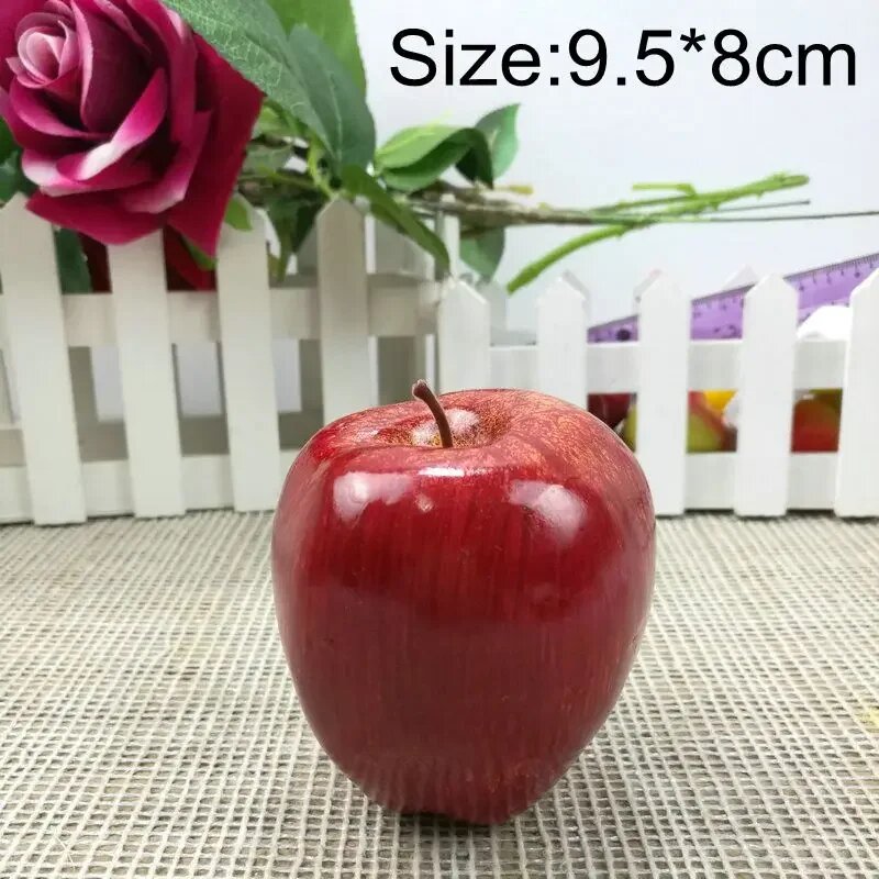 Искусственное яблоко Red SheGuo 9.5*8 см