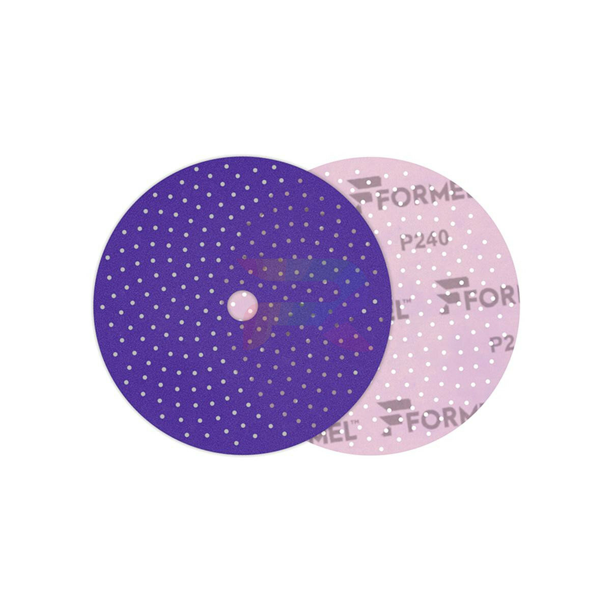 Диск шлифовальный абразивный керамический Formel Ceramic Plus P240 (93812230240) Multiholes 150 мм. 50 отверстий