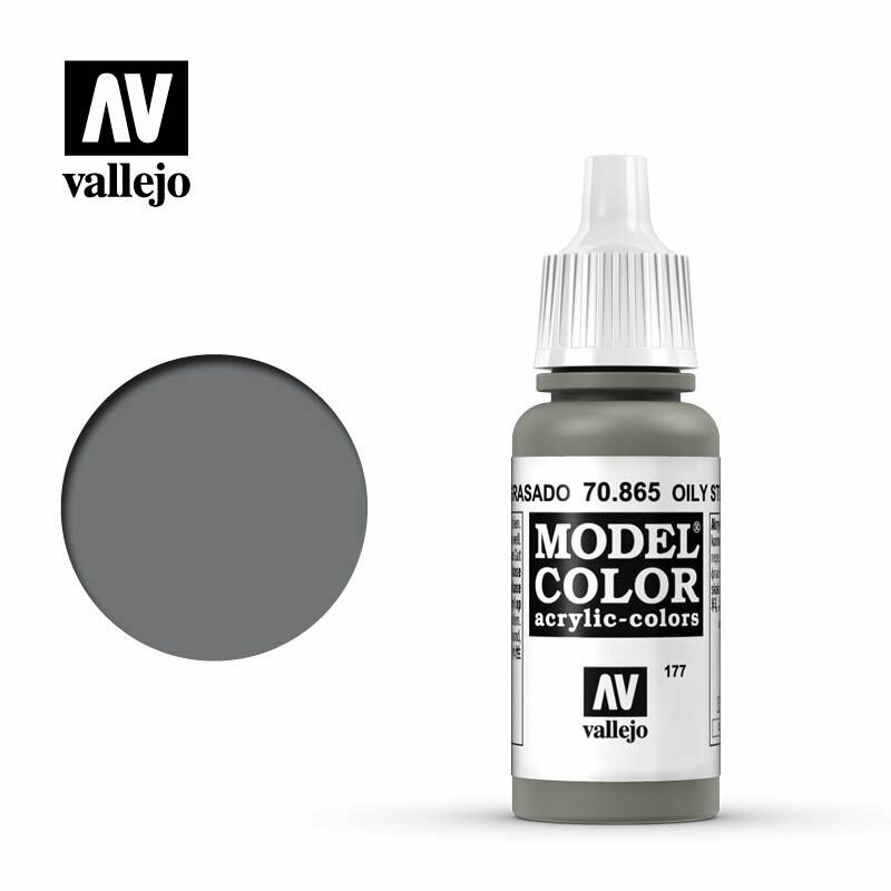 Краска Model Color - Oily Steel 18 ml Vallejo 70865