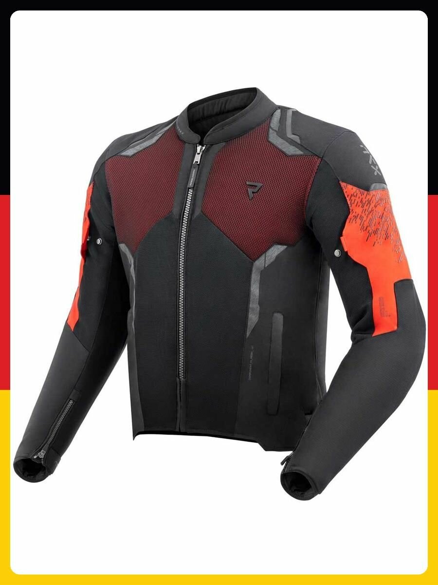 Мотокуртка Rebelhorn, черный, XL