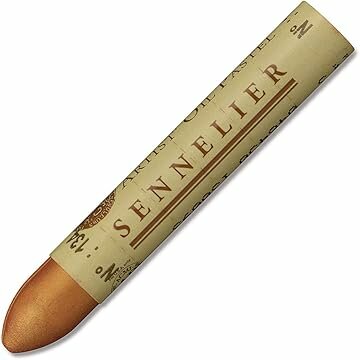 Sennelier Масляная пастель металлик, 1 шт, красное золото