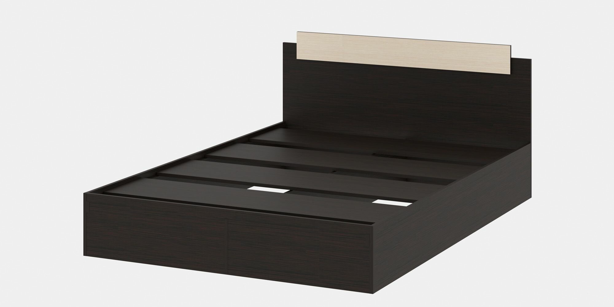 София Кровать КР1600 Венге-Белфорт (Памир)