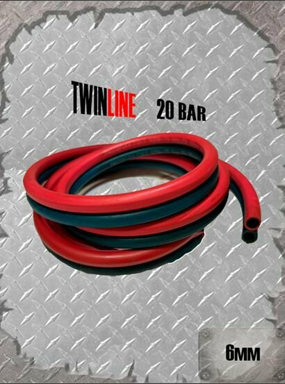 Пневматический рукав / шланг TWINLINE PROTOFLEX для дистанционного управления 6 мм 30 метров