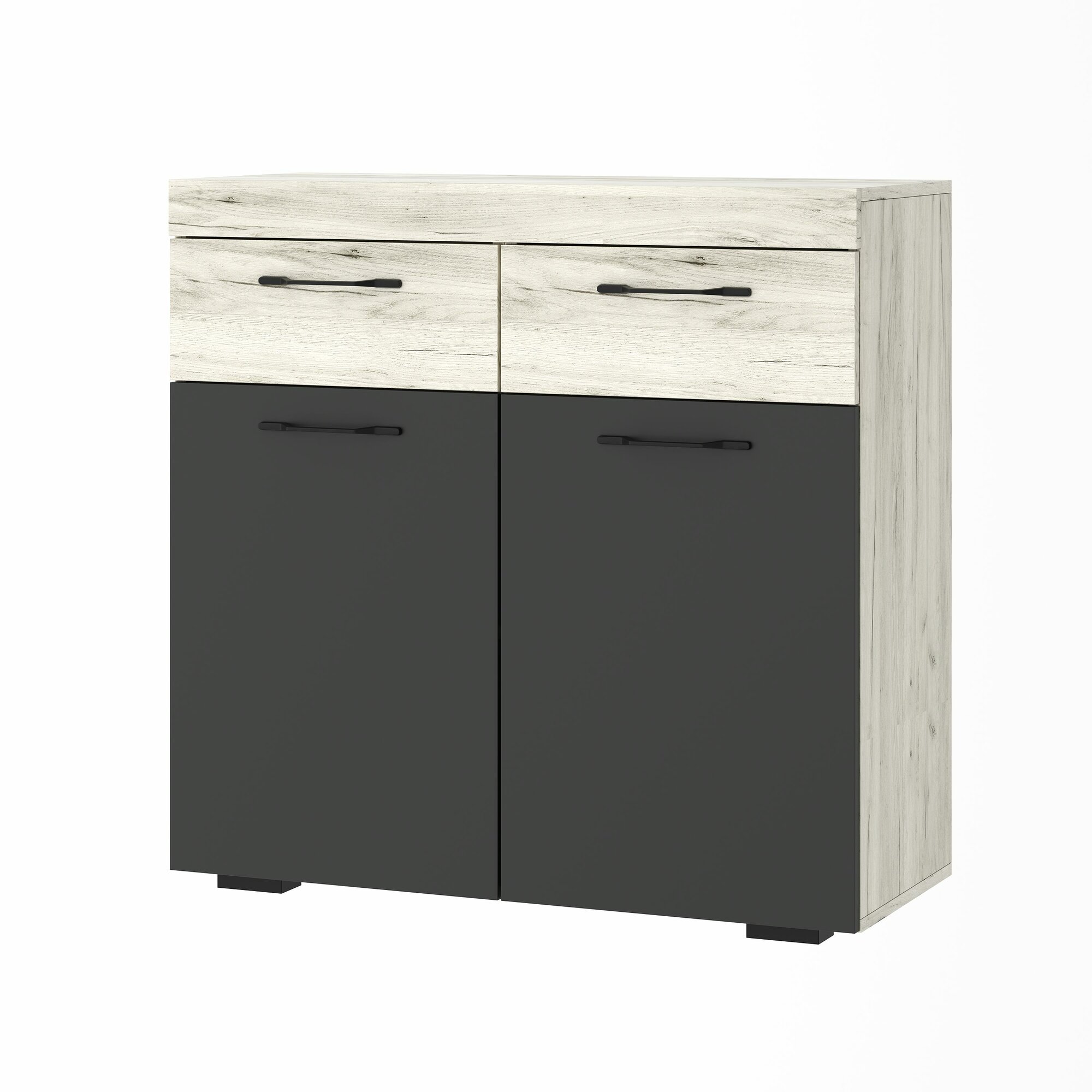 Соната Тумба ТС-900 Крафт белый-Антрацит (Памир)