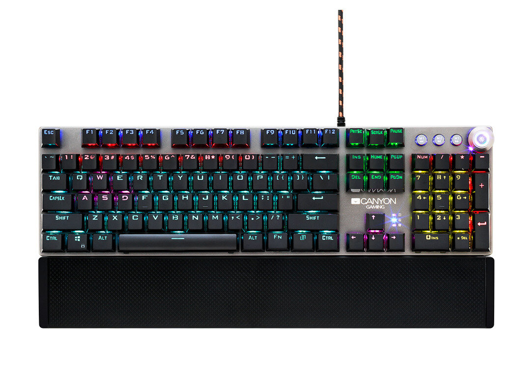 Проводная игровая механическая клавиатура Canyon Nightfall GK-7 (CND-SKB7-RU)