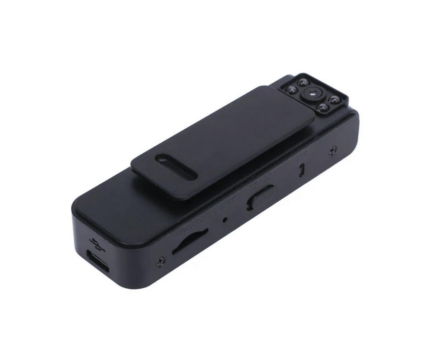 Автономная нагрудная Full HD мини камера JMC-FC03 (1920х1080) (O46550MI) 2mp - маленькая камера видеонаблюдения, ночное видение, микрофон