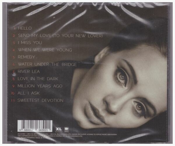 Adele. 25 (Компакт-диск) — фото 1