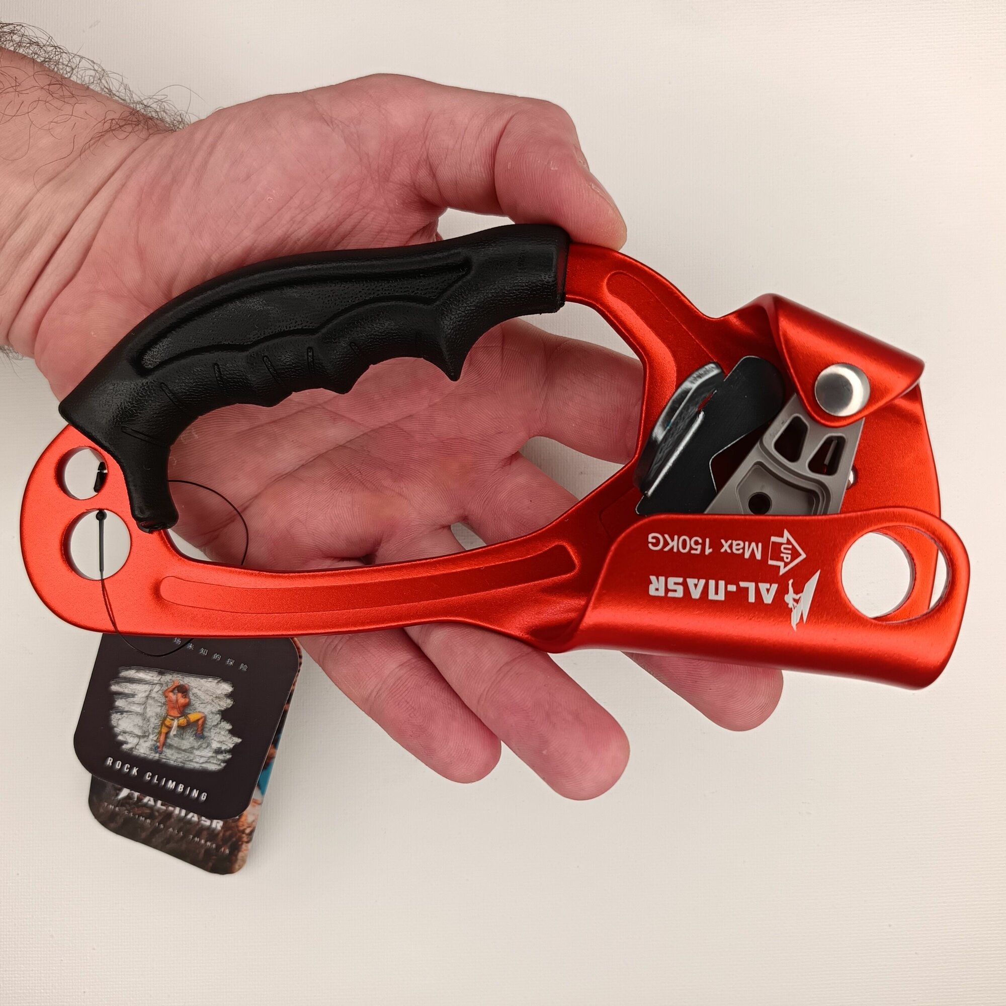 Жумар под левую руку AL-NASR зажим ручной левый