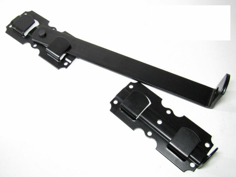 Засов-задвижка ворот ноэз ЗЗВ-470-S черный