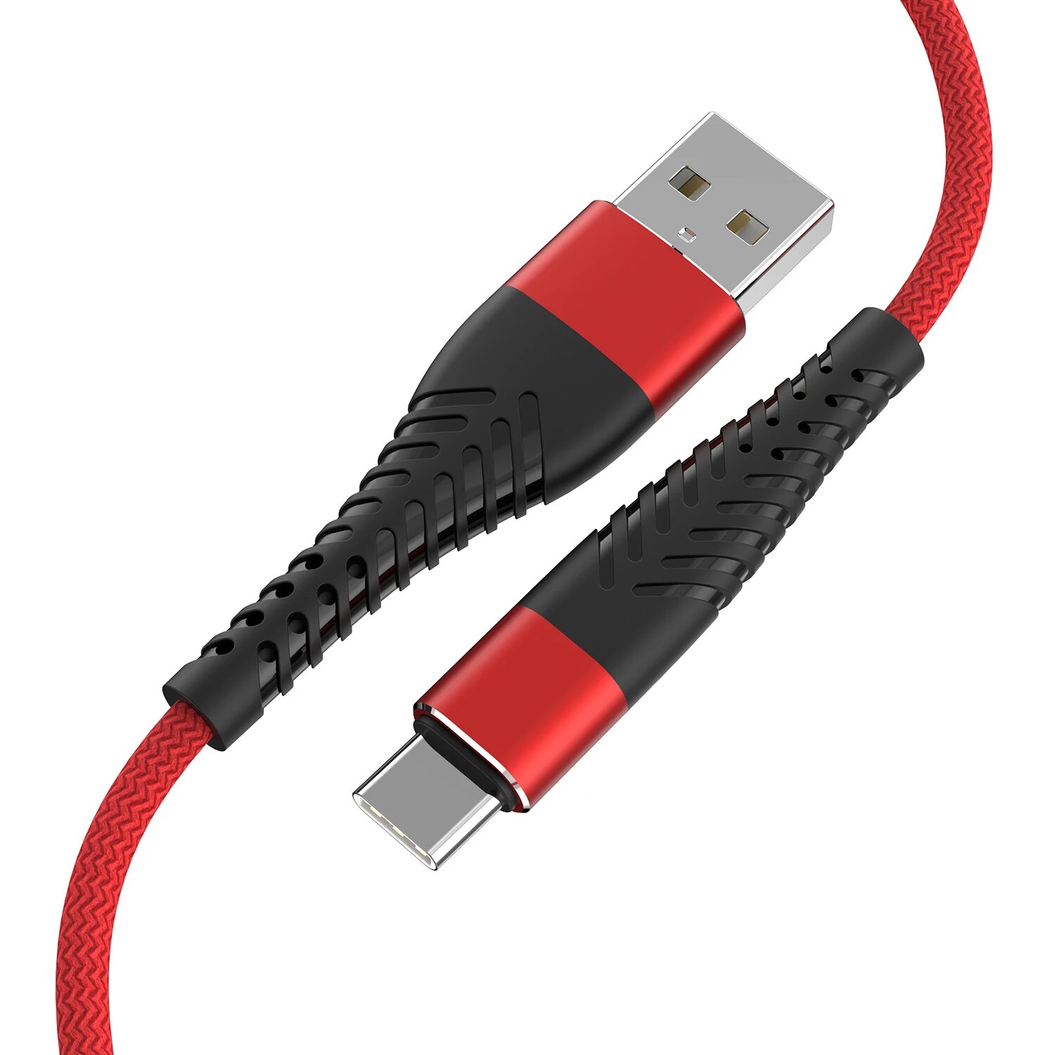 Красный USB-C кабель 3 м для Samsung Xiaomi