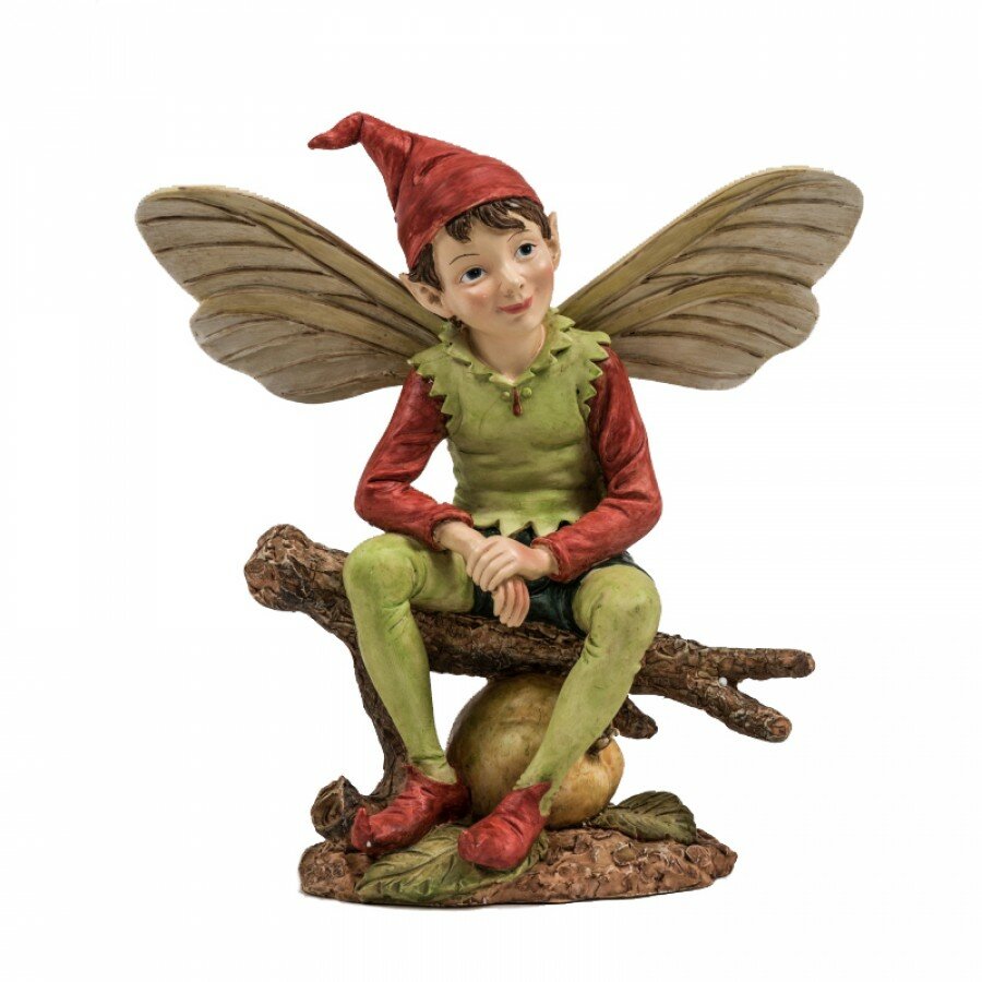 Фигурка декоративная, цветочная фея Цветочный Эльф