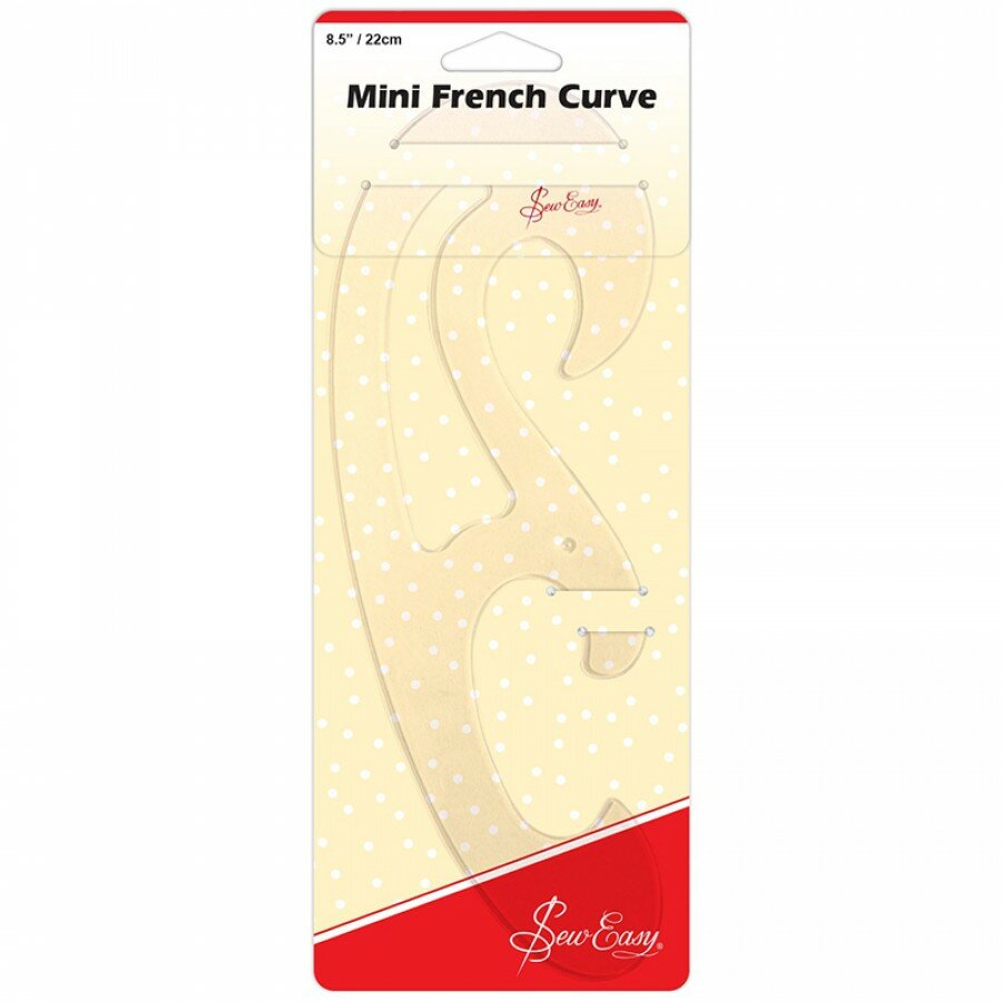 Линейка для пэчворка Франзуская линия - мини 22 см HEMLINE NL4201.02